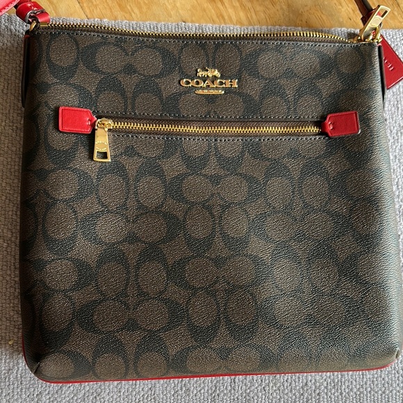 Coach | Bags | Coach Rowan File Bag In Signature Canvas | Poshmark